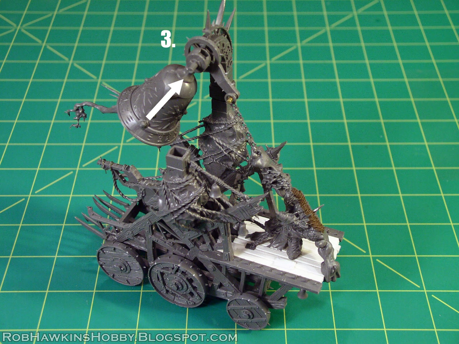 Rob Hawkins Hobby: Hell's Bells! Magnetizing the Screaming Bell