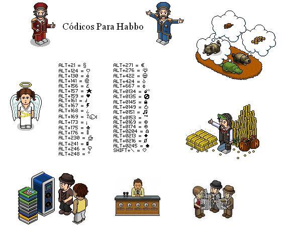 UlquiorraGames: Habblet E Habbo Funciona Esses Simbolos