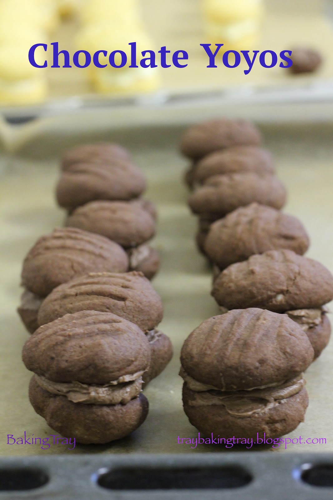 BAKING TRAY ~\________/~: Work catering week 5: Yo! have a Yoyo!