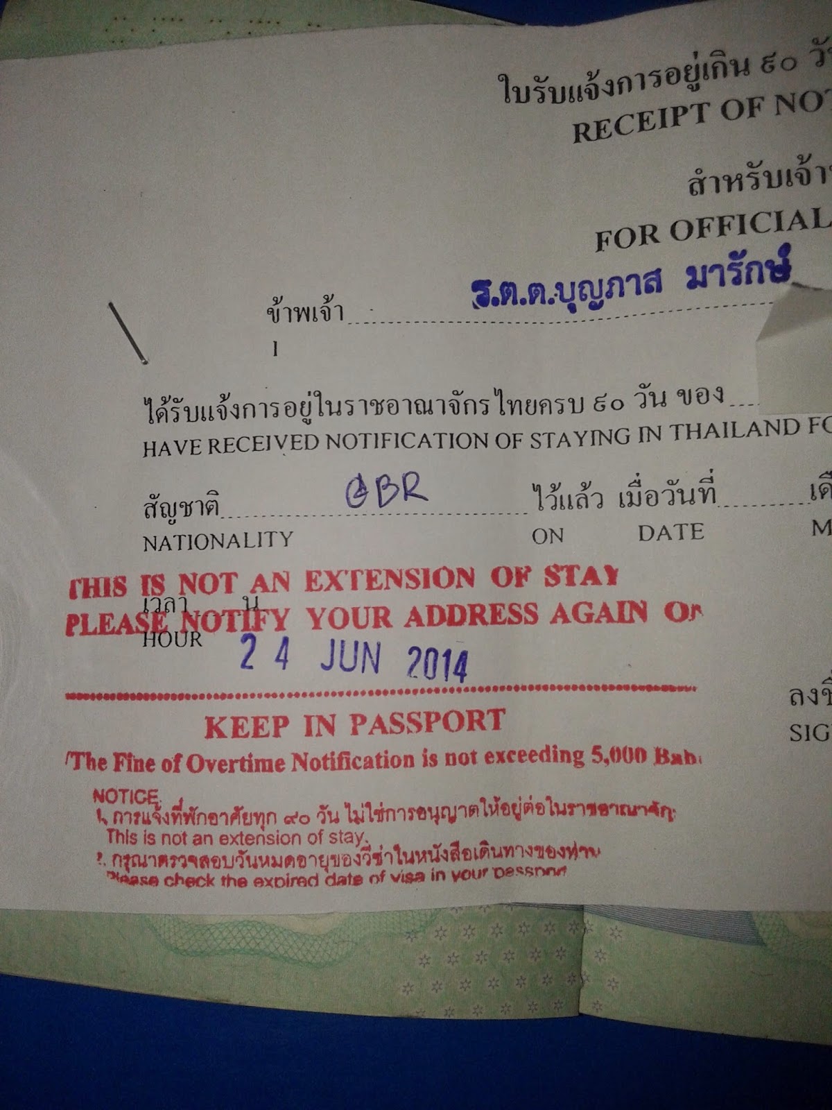 Thailand: Work Permit & Visa Application Process | Southern Thai Expat