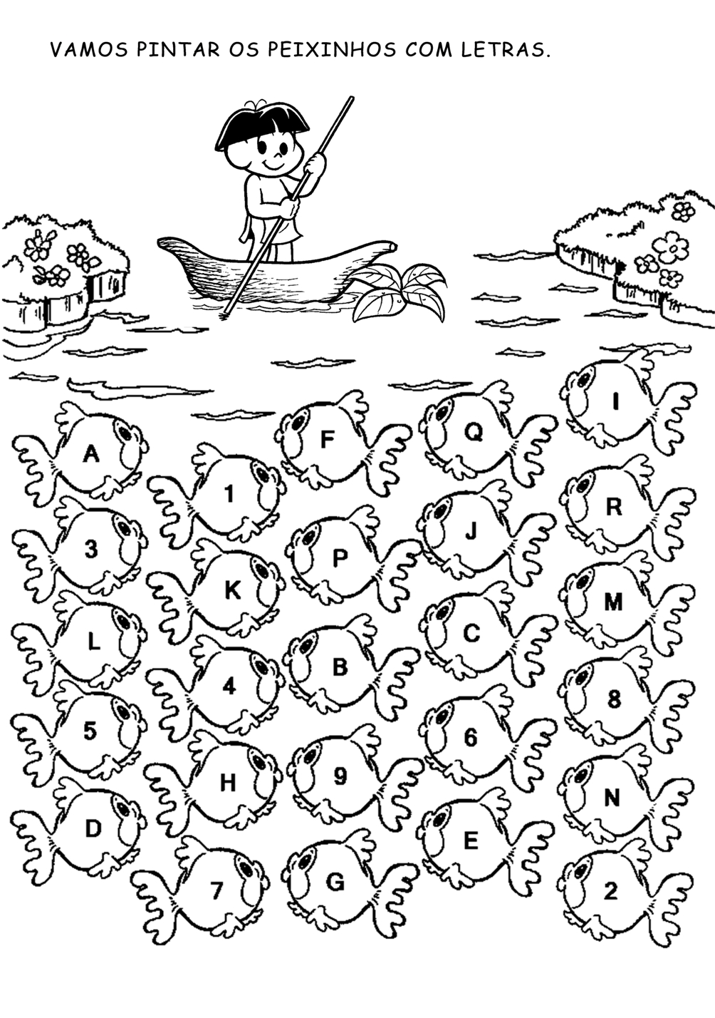 Cantinho da Professora Mônica: Dia do Índio - Com a Turma da Mônica