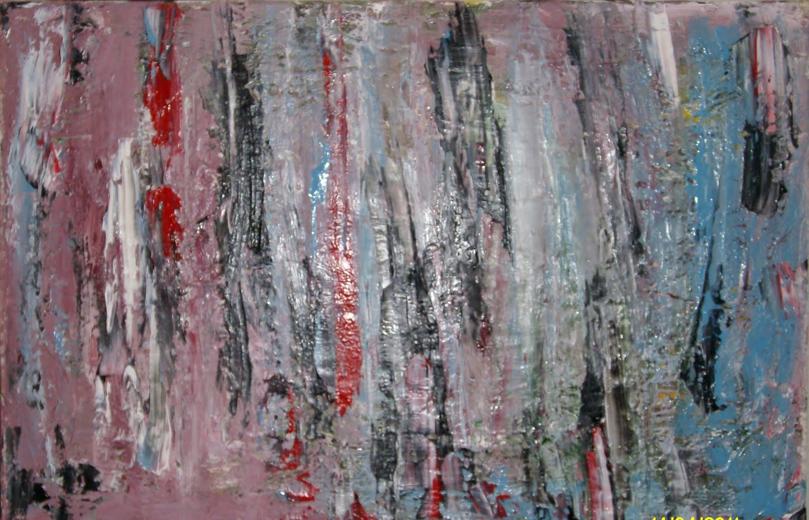 OPERE di Stefano Sardelli: omaggio ai maestri della pittura informale