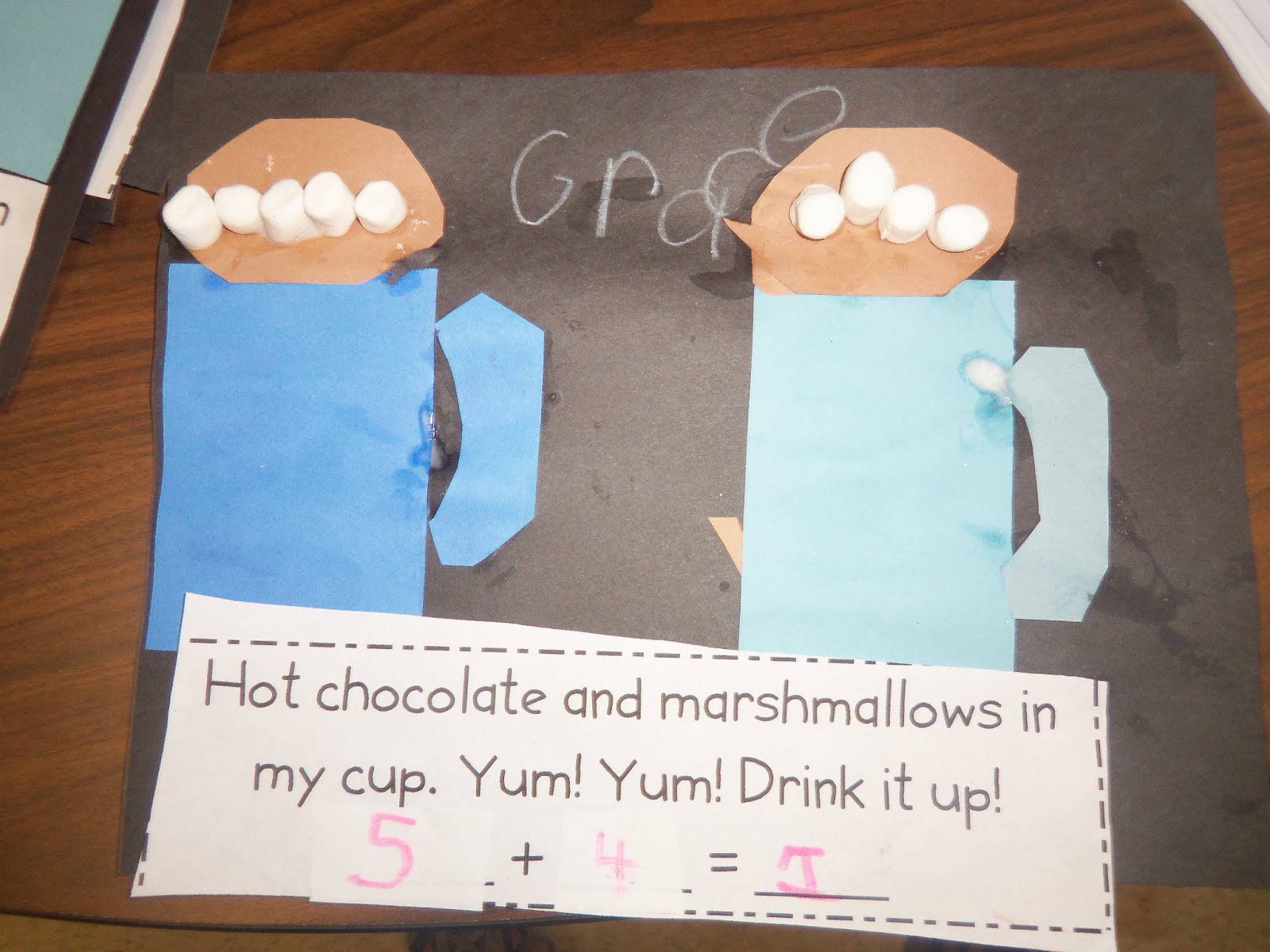 Mrs. Wood's Kindergarten Class: Hot Chocolate Math!