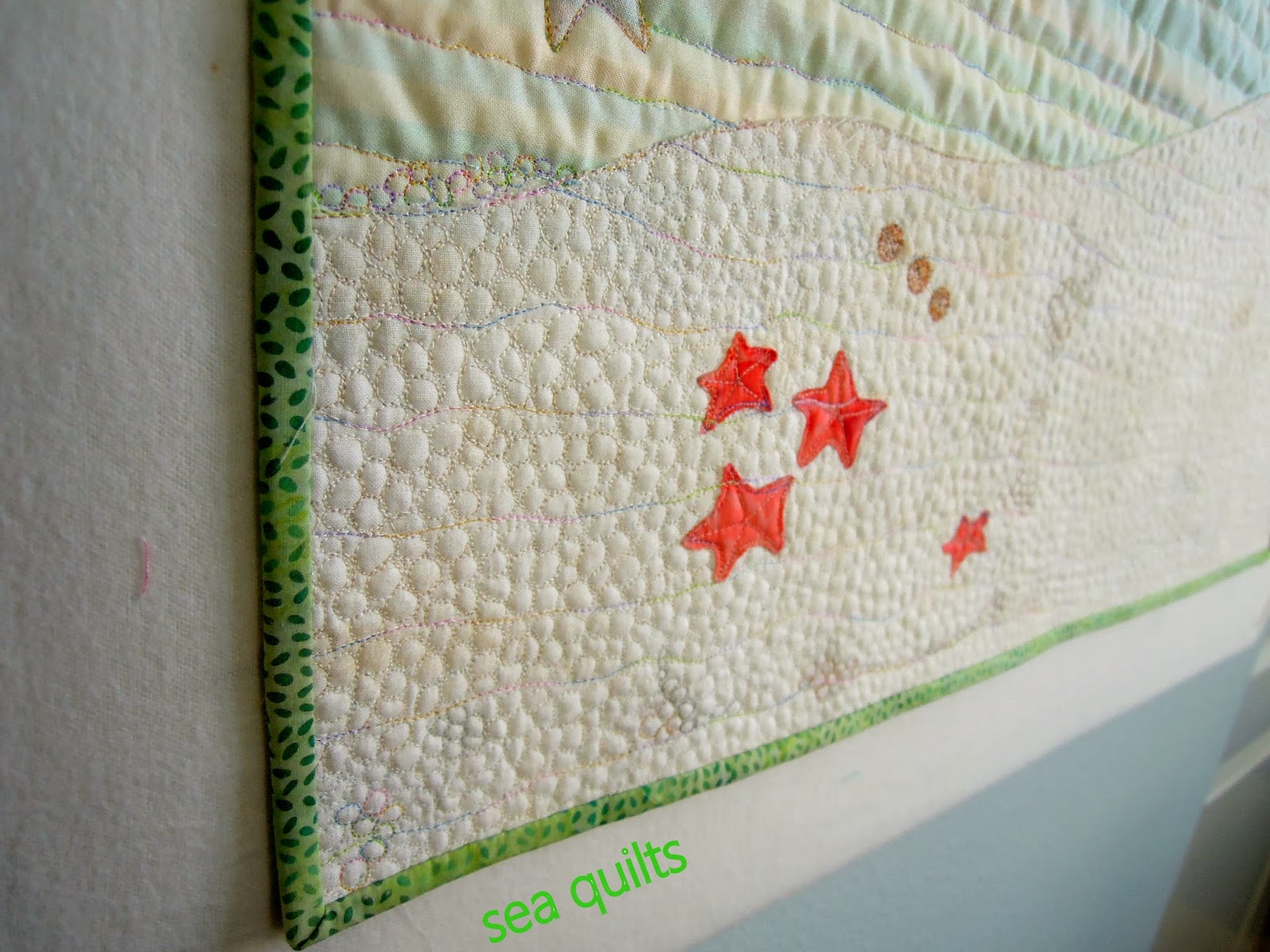 Sea Quilts: ~ Seascape II: Now in the 21st Century