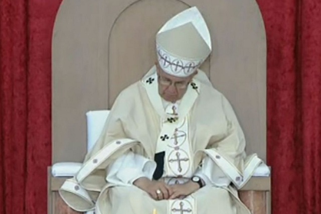 Times of Ahmad: Vatican City: 'When I pray, sometimes I fall asleep ...