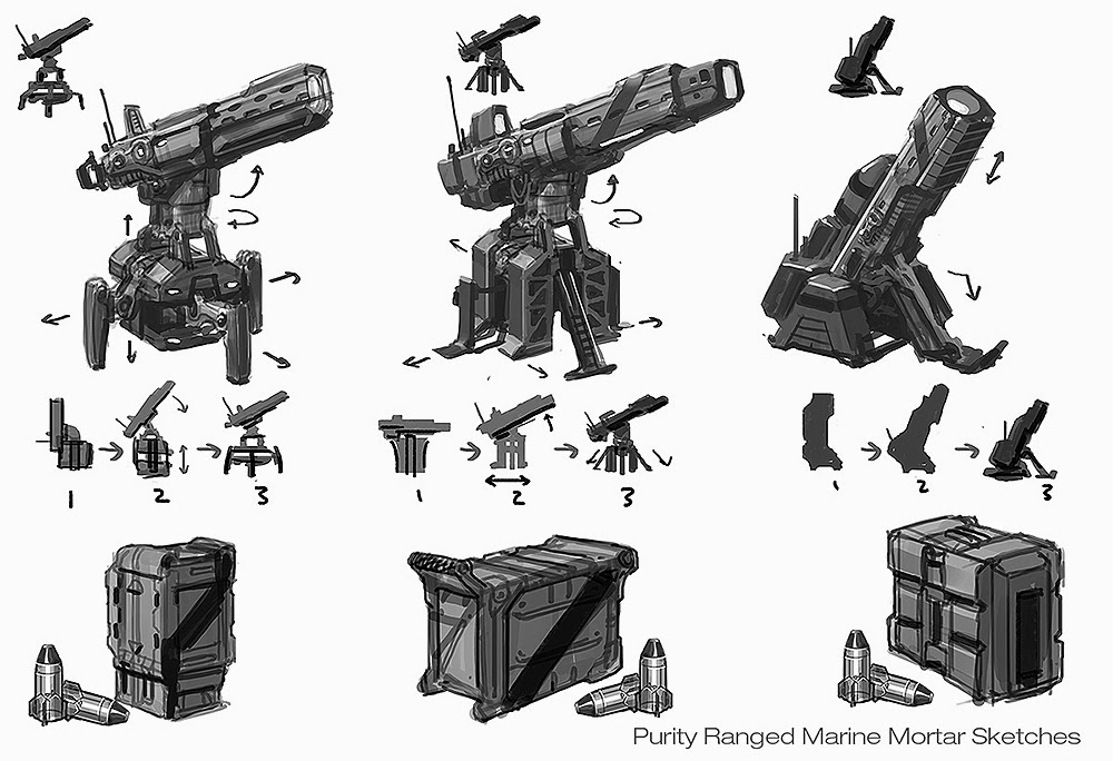 CIREISDEAD: Civilization: Beyond Earth / Weapon Concept Art