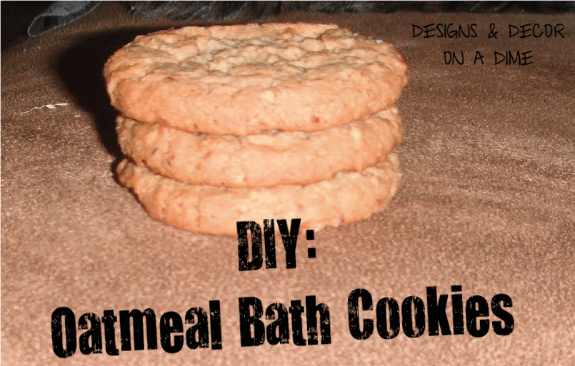Designs & Decor on a Dime: DIY Bath Cookies! ... No you Cannot Eat them!