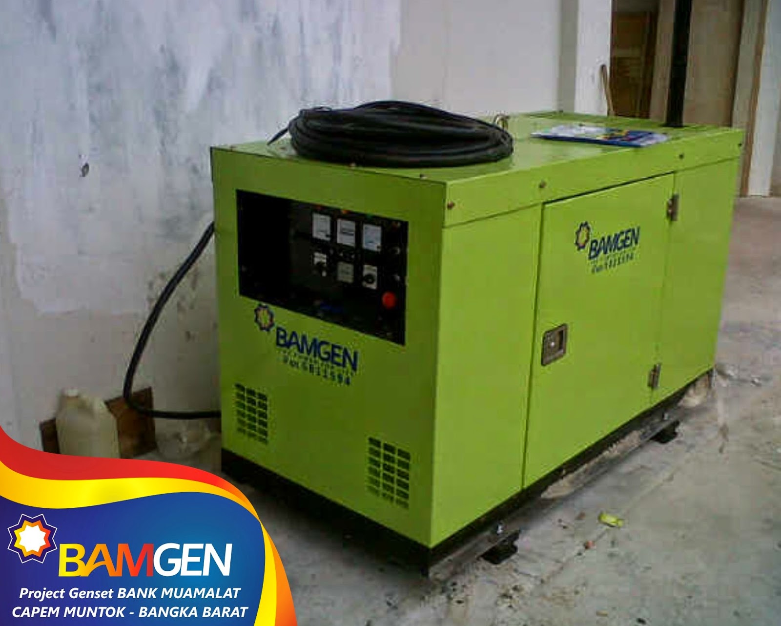 Silent Type Genset ~ PT. PRADIPTO MULTI SENTOSA