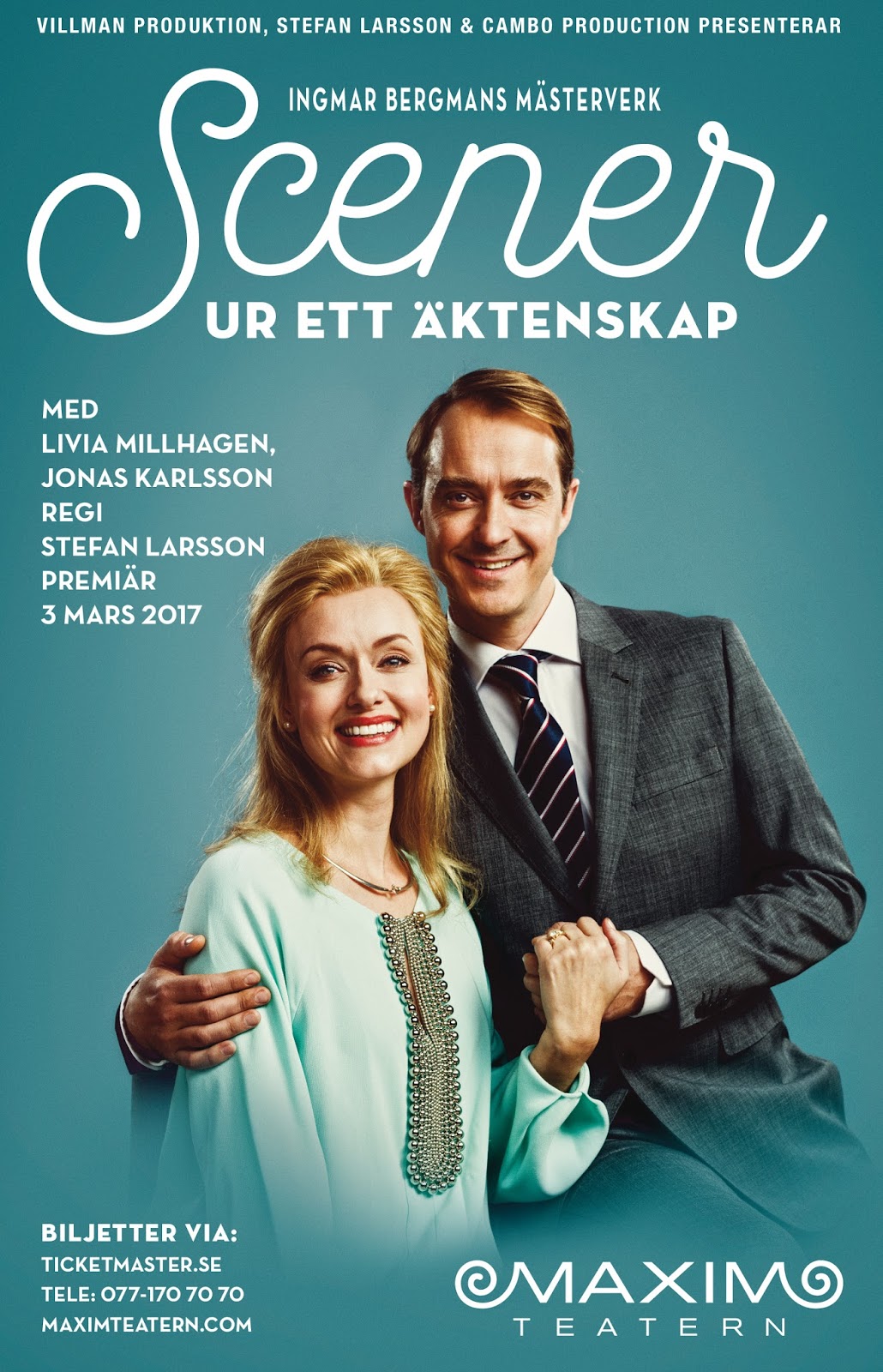 Minst En Gång i Veckan: SCENER UR ETT ÄKTENSKAP, Maxim, föreställning ...