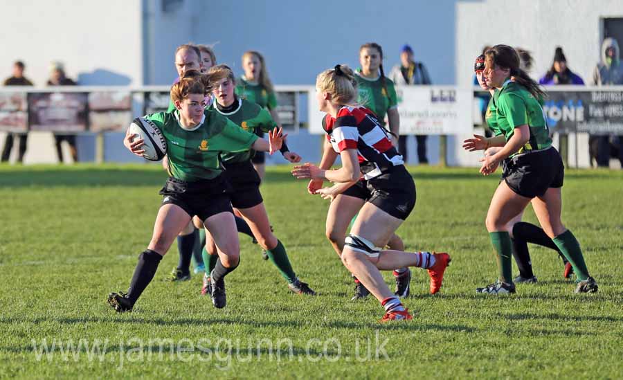 James Gunn Photography: Caithness RFC U18 girls vs Stirling County