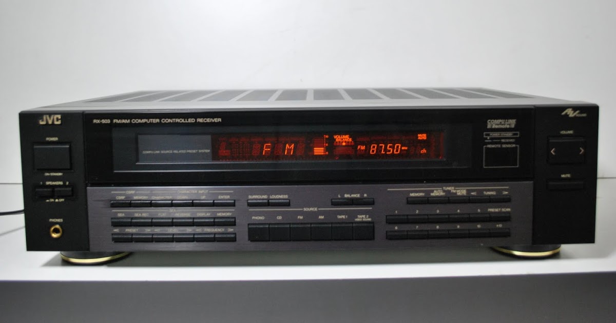 JVC RX-503 - Stereo Receiver | AudioBaza