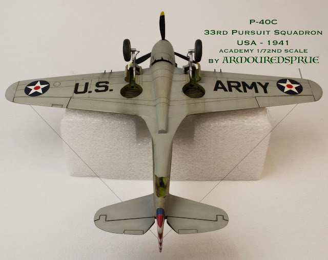 P-40C 33rd Pursuit Squadron, USA 1941 (ACADEMY 1/72) - Ready for Inspection - Aircraft ...
