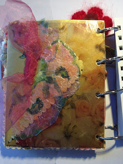 altered book studio.....: Altered Book - Flower Techniques