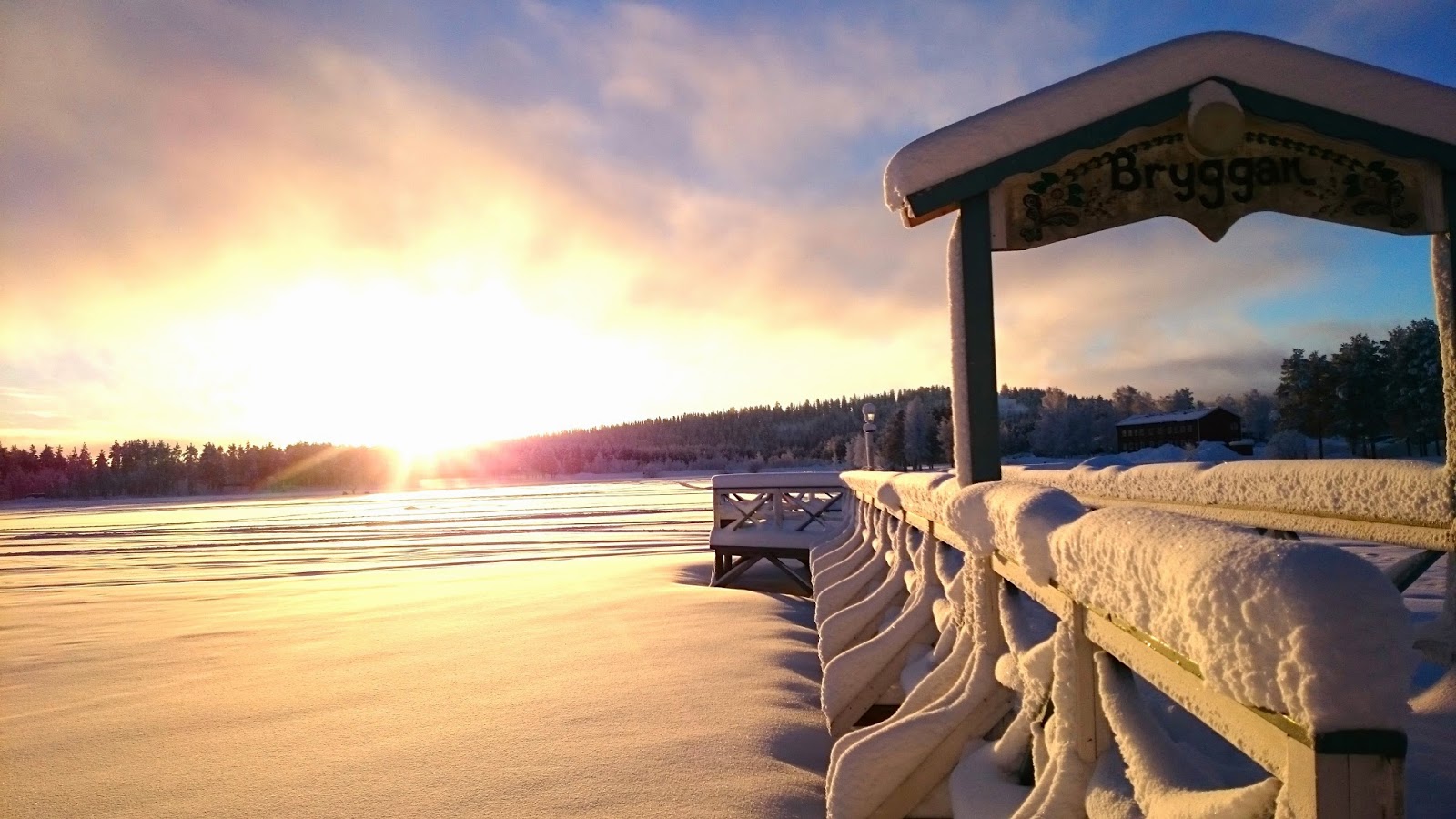 Vardags-Glitter: Vackra vinterbilder o namn märkning på husbilen.