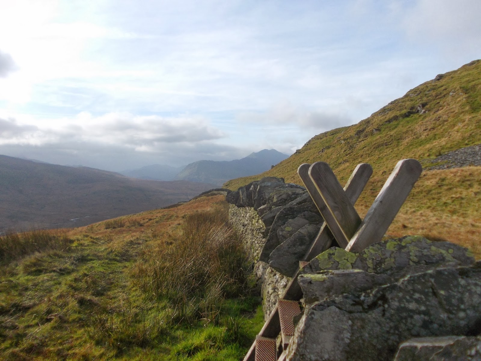 Obsessed: North Wales, Y Foel Goch and The Glyders from Capel Curig.