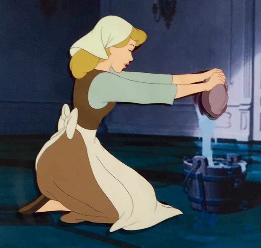 Animation Collection Original Production Animation Cel Of Cinderella Images