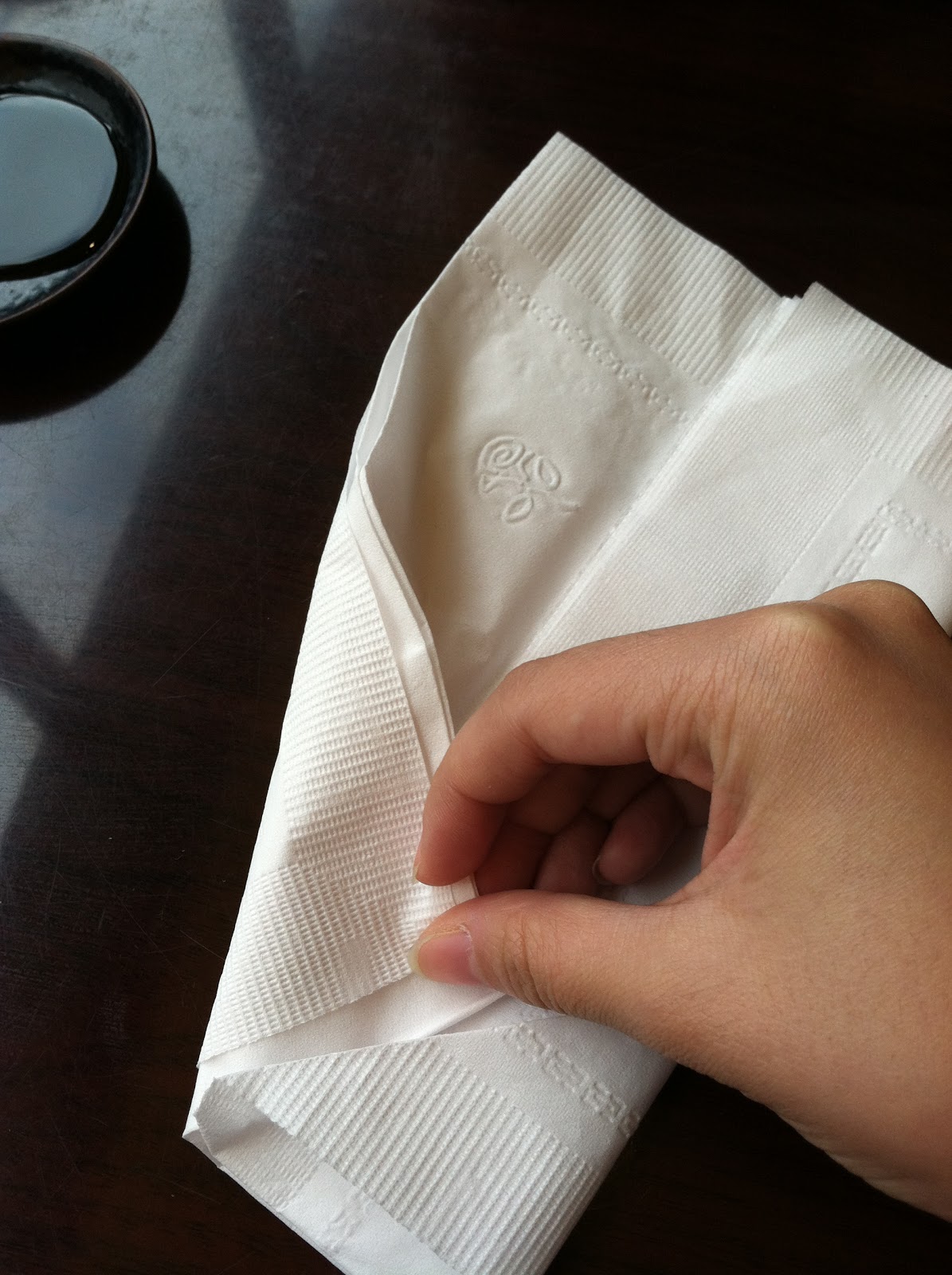 If I can do it, you can too!: Dinner Paper Napkin Folding
