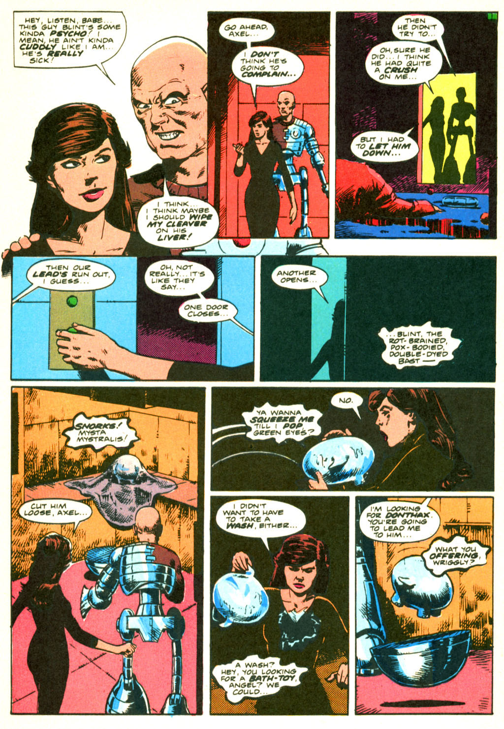 Read online Axel Pressbutton comic - Issue #3