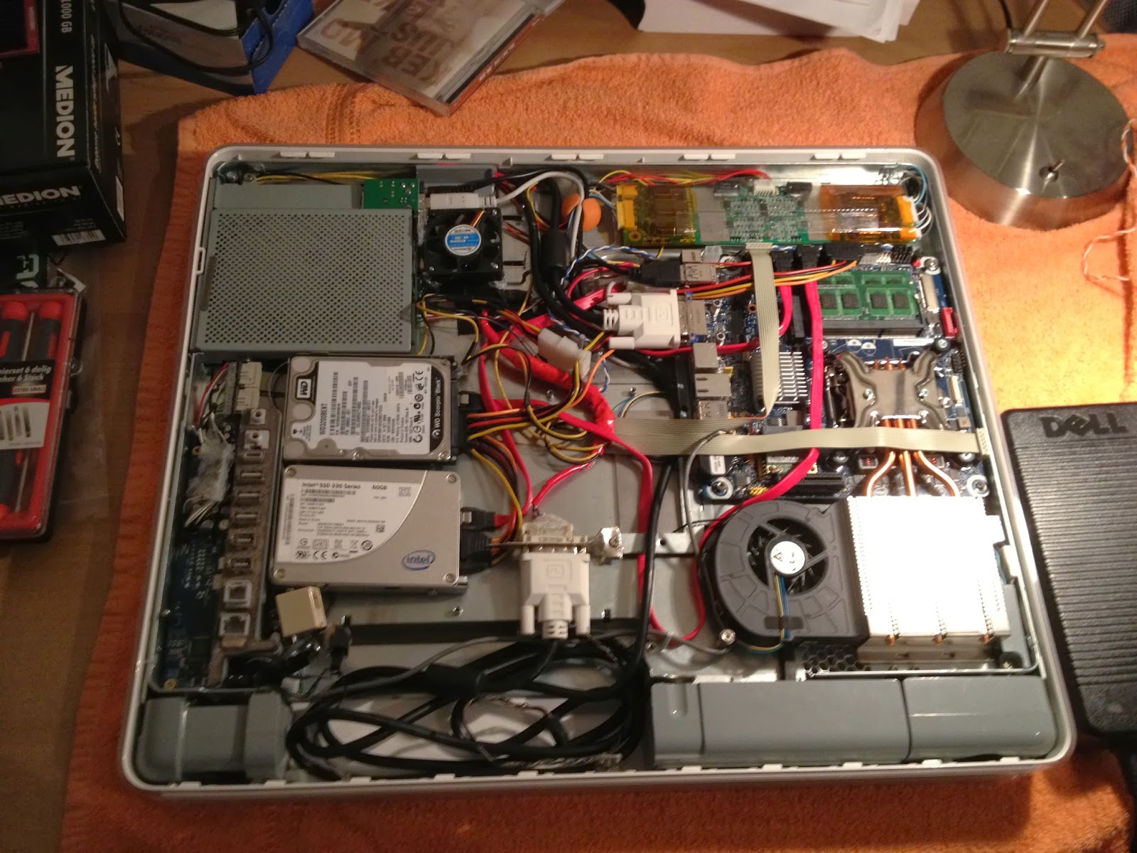 Imac g5 mod feat intel DH61AG