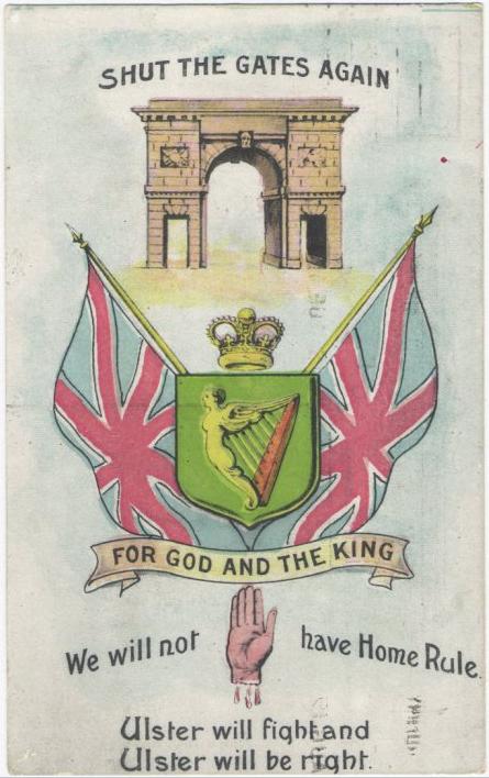 Fadó Fadó: Irish Memory: Anti-Home Rule Postcards (1912-1914) #1