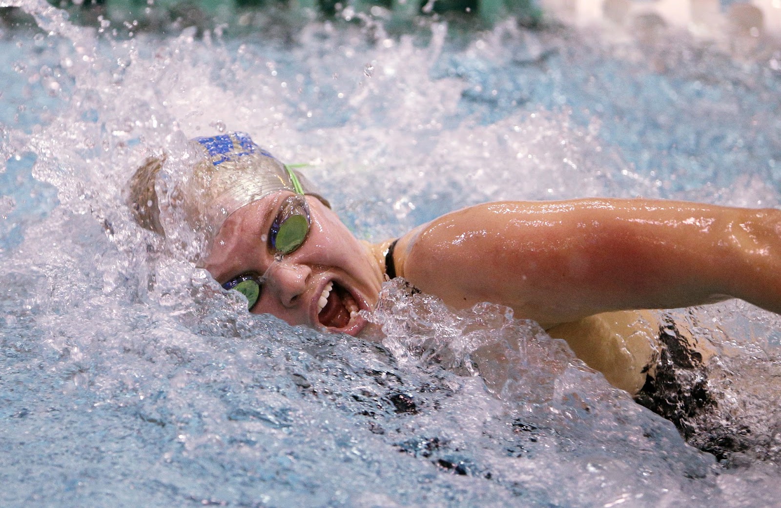 Mark Kodiak Ukena: IHSA Girls Swimming State Finals at New Trier High School