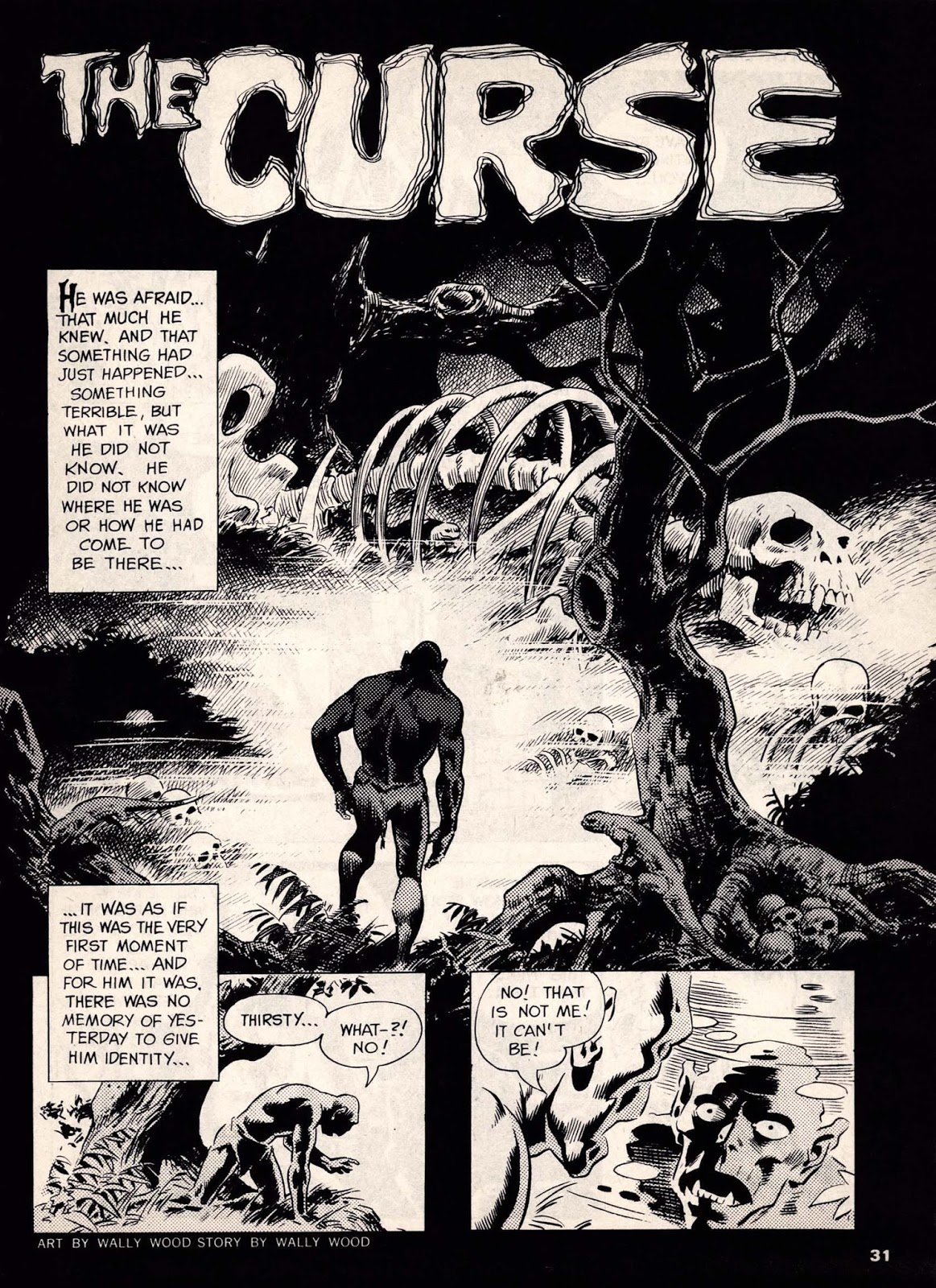 Cap'n's Comics: The Curse by Wally Wood