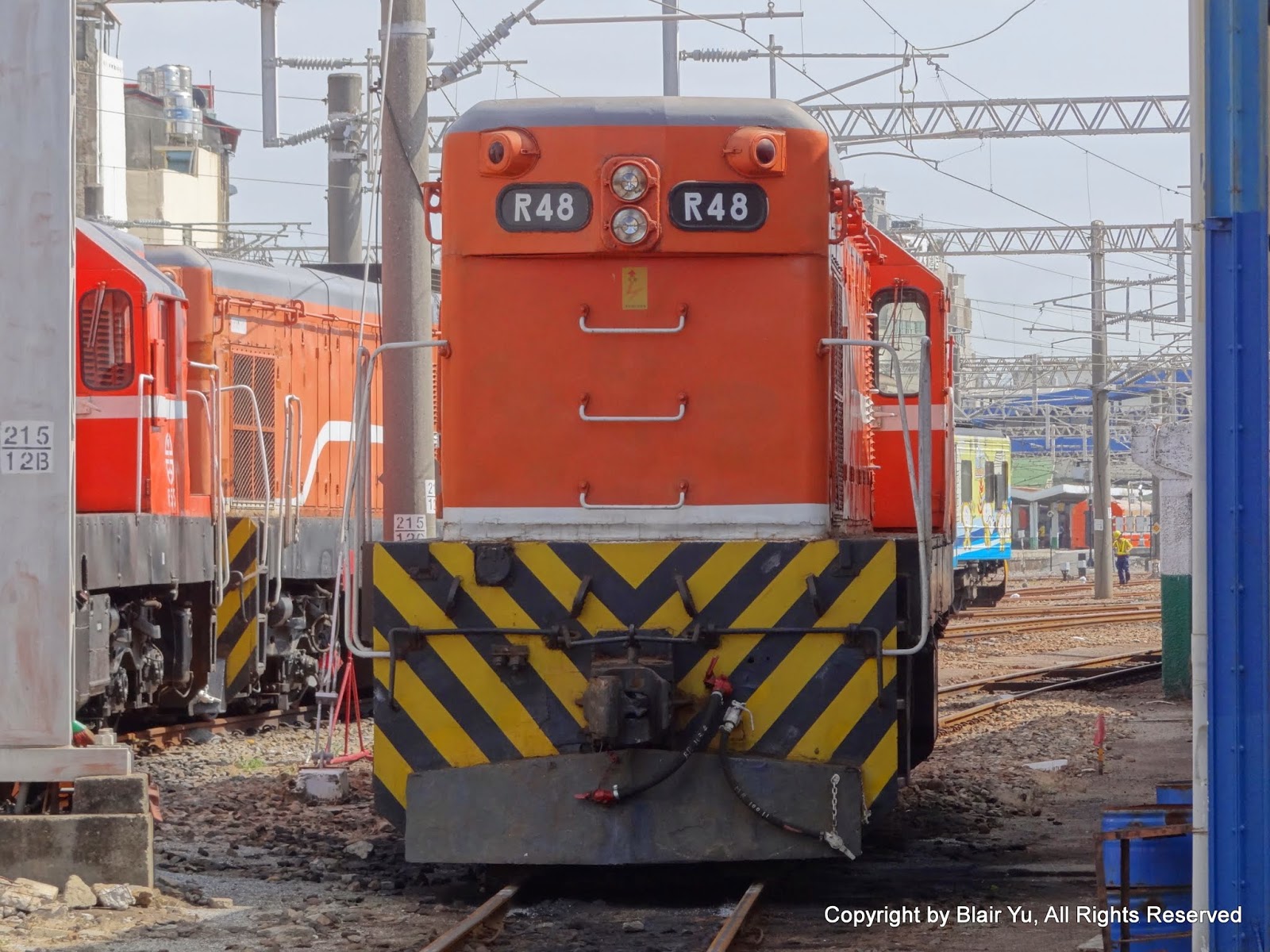 Blair's 鐵道攝影: R48柴電機車 / TRA R48 Diesel-electric Locomotive