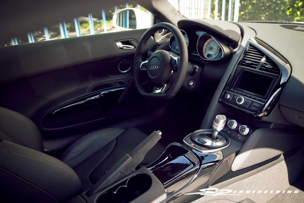 SP Engineering Blog: Audi R8 in for some interior upgrades