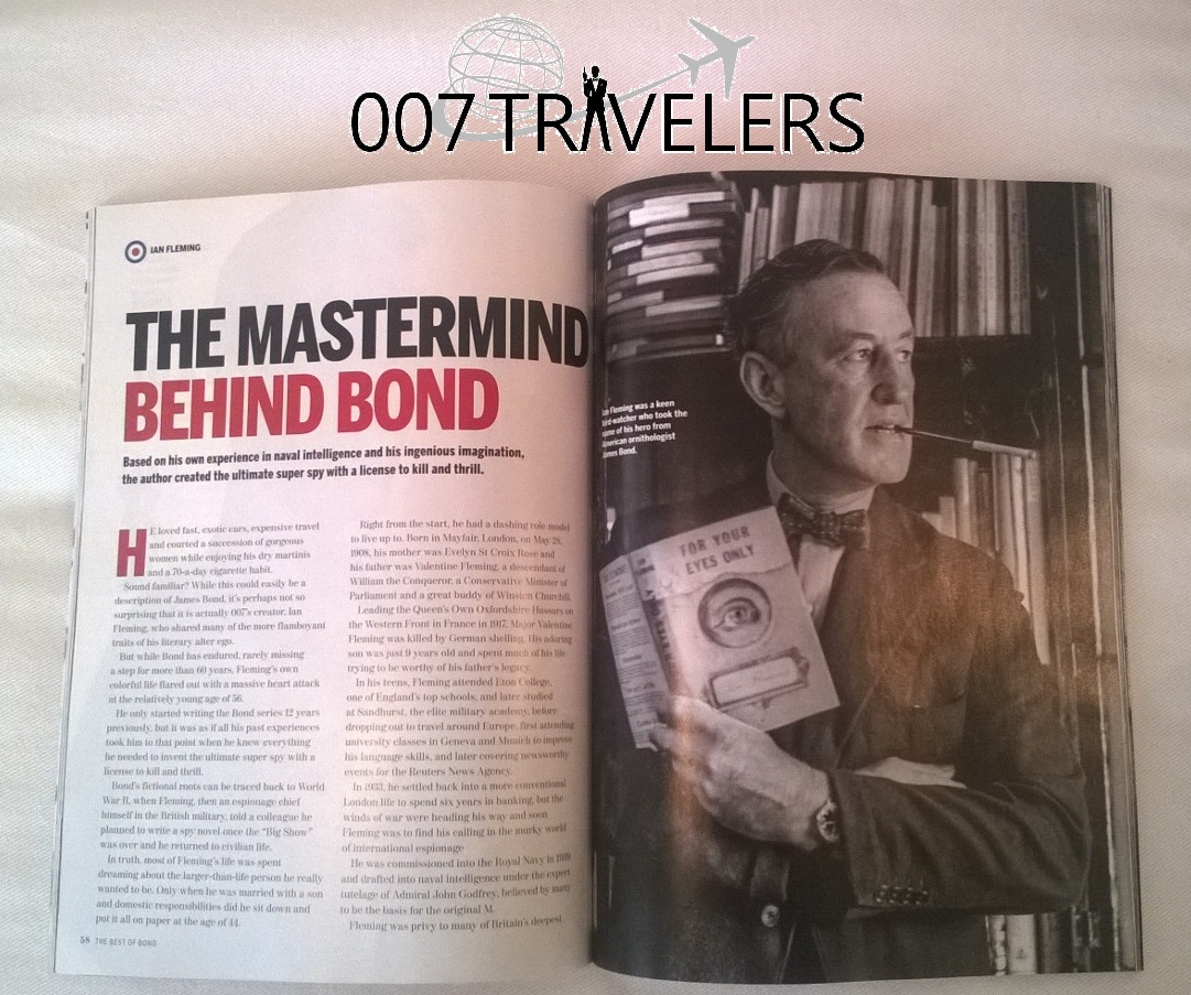 007 TRAVELERS: 007 Item: The Best of Bond magazine 2017