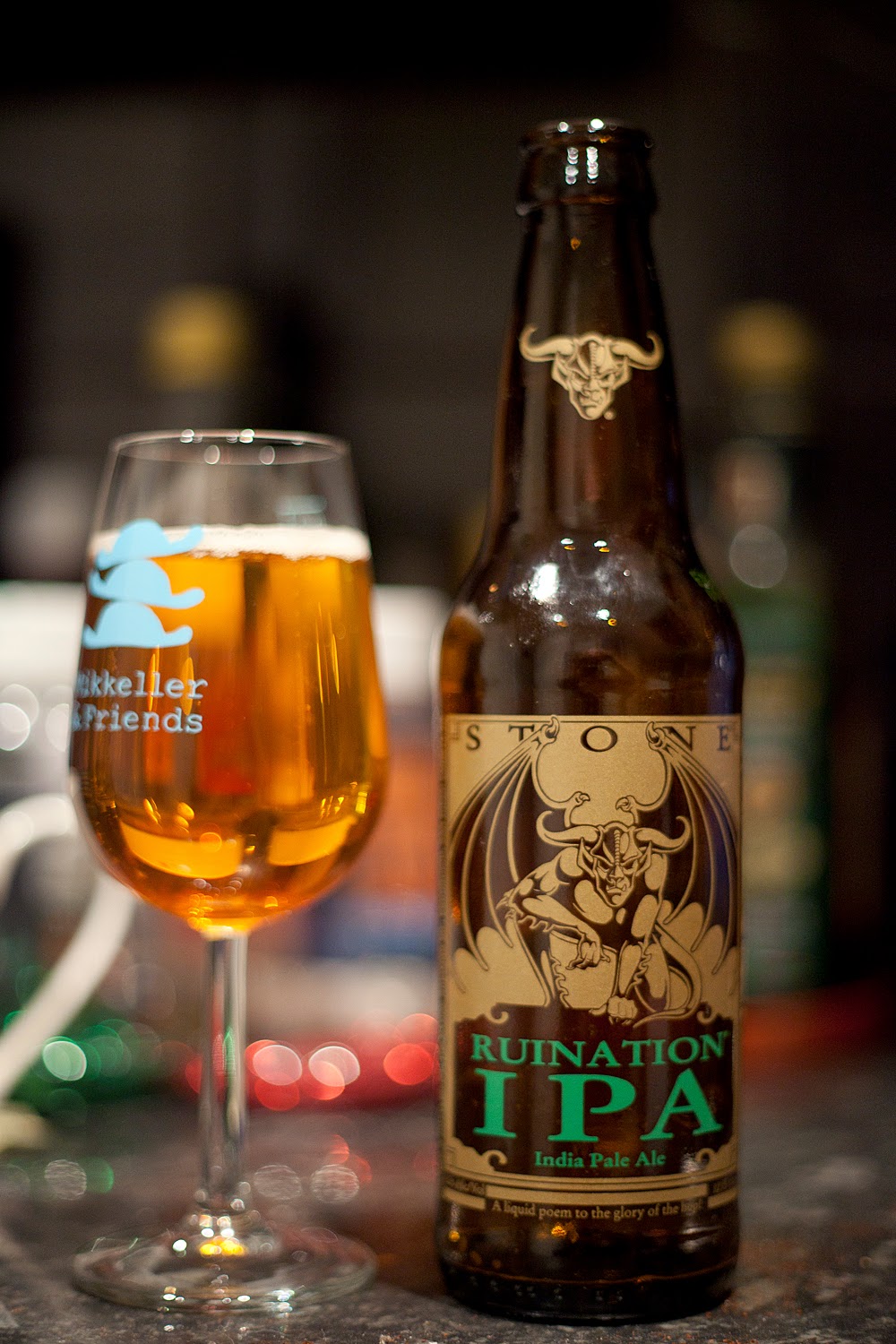 Reverend Beer: Stone Brewing Company, Ruination IPA