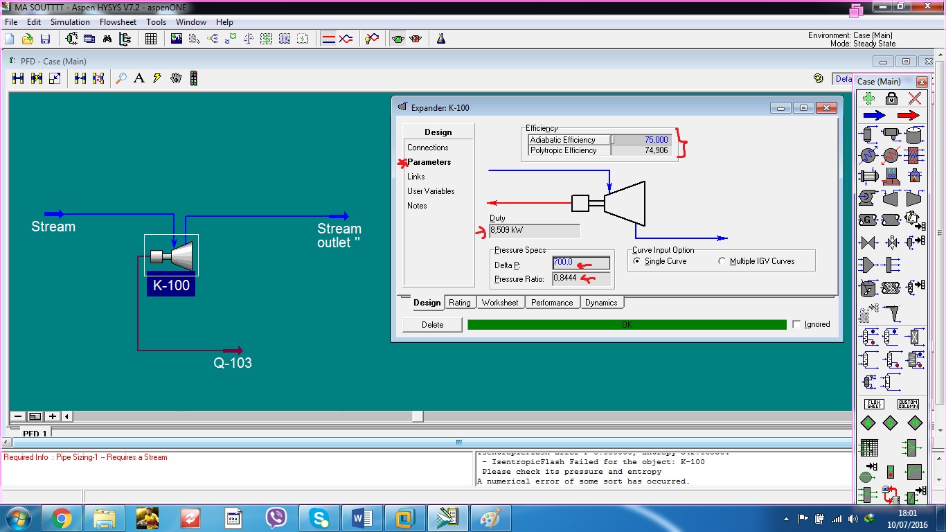 Simulation With Aspen HYSYS: Simulation of Rotating Operations (Pump ...