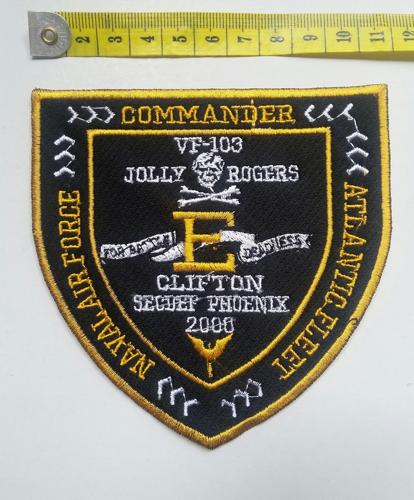 Armia Shop - Diecast & Militaria: Patch Bordir VF103 Jolly Rogers F18 ...