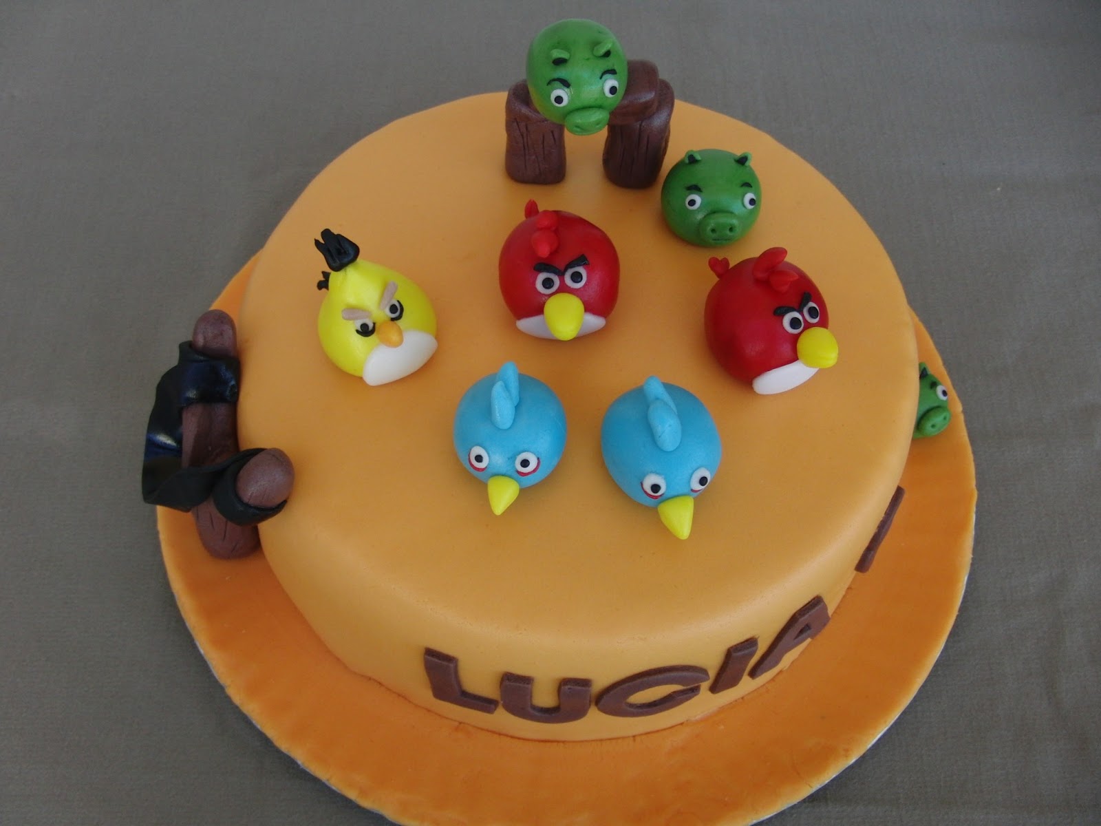 Te hago un postre: Tarta Angry bird