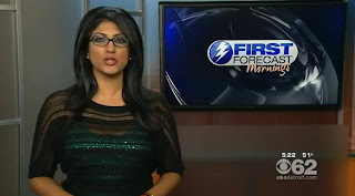 Attractive American News Personalities: Syma Chowdhry CBS