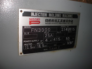 Injection Molding Machinery Information: Used Nissei (FN3000) Injection ...