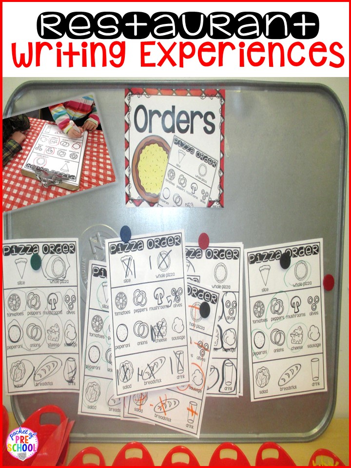 Pizza Restaurant Dramatic Play - Pocket of Preschool