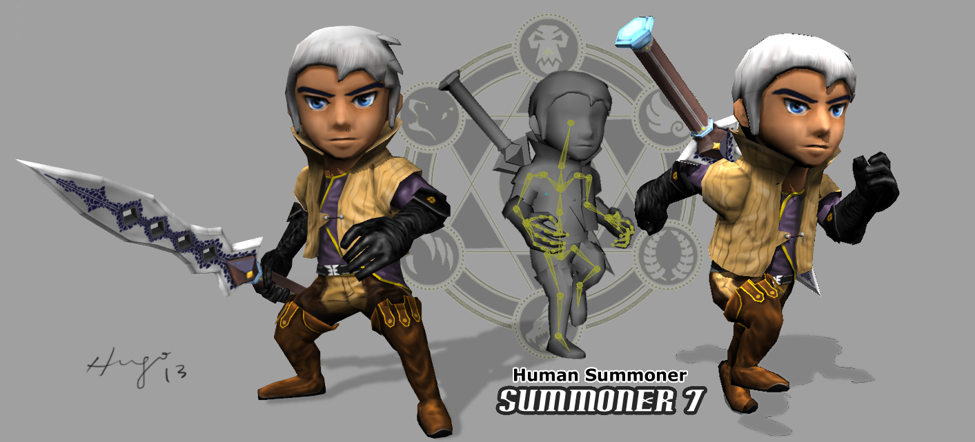 First Summoner, finally here ~ Hugo'studio