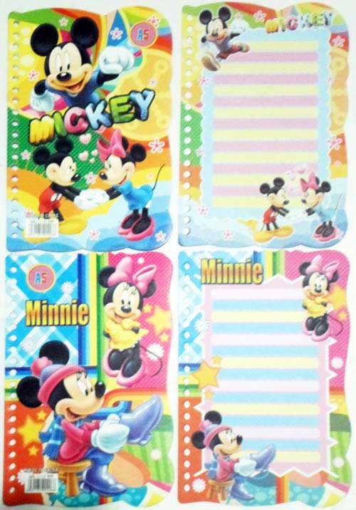 Isi Binder Mickey Mouse | Grosir Paket Lucu