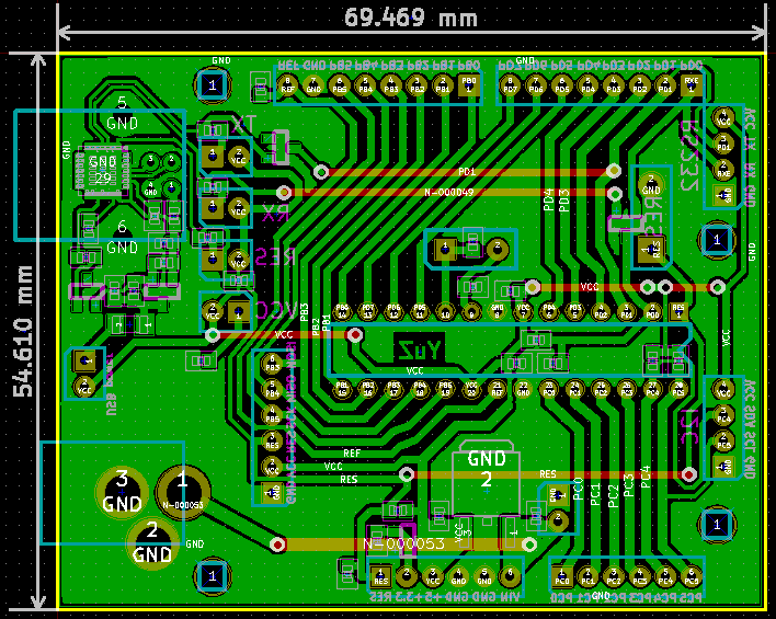 Arduino Galaxy Single Sided Arduino Uno Board