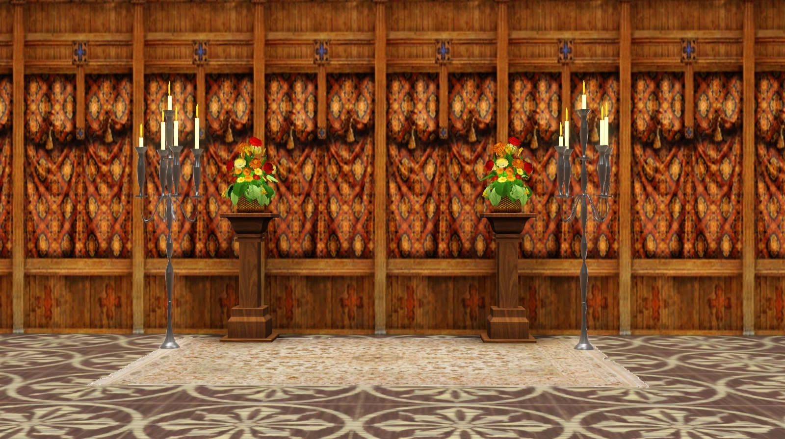 Ladesire's creative corner): Medieval Wall Panels