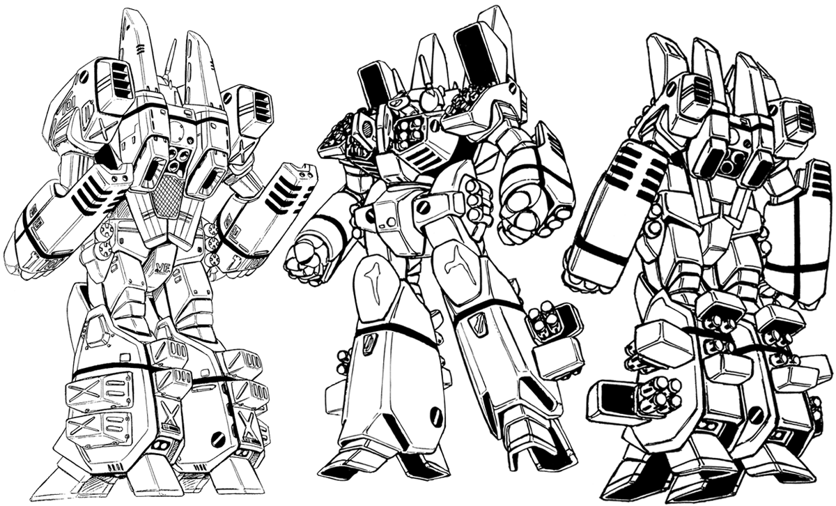 THE ARMORED VERITECH ~ Heroes of Robotech