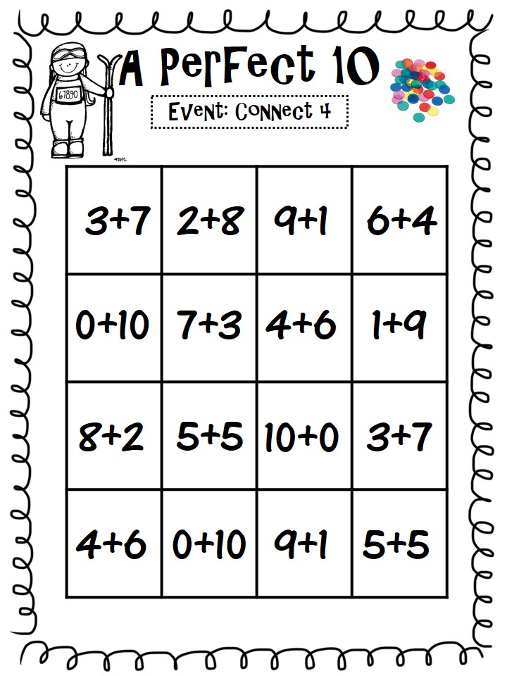 The Very Busy First Graders: A Perfect 10!