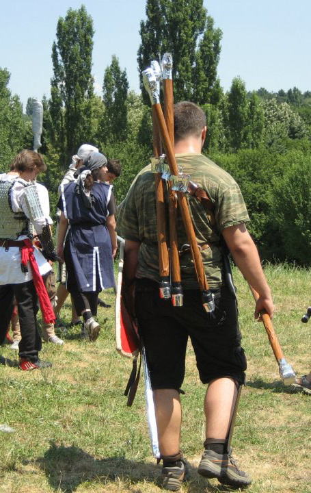 Buskador's LARP: Larp boffer javelin live testing photos.