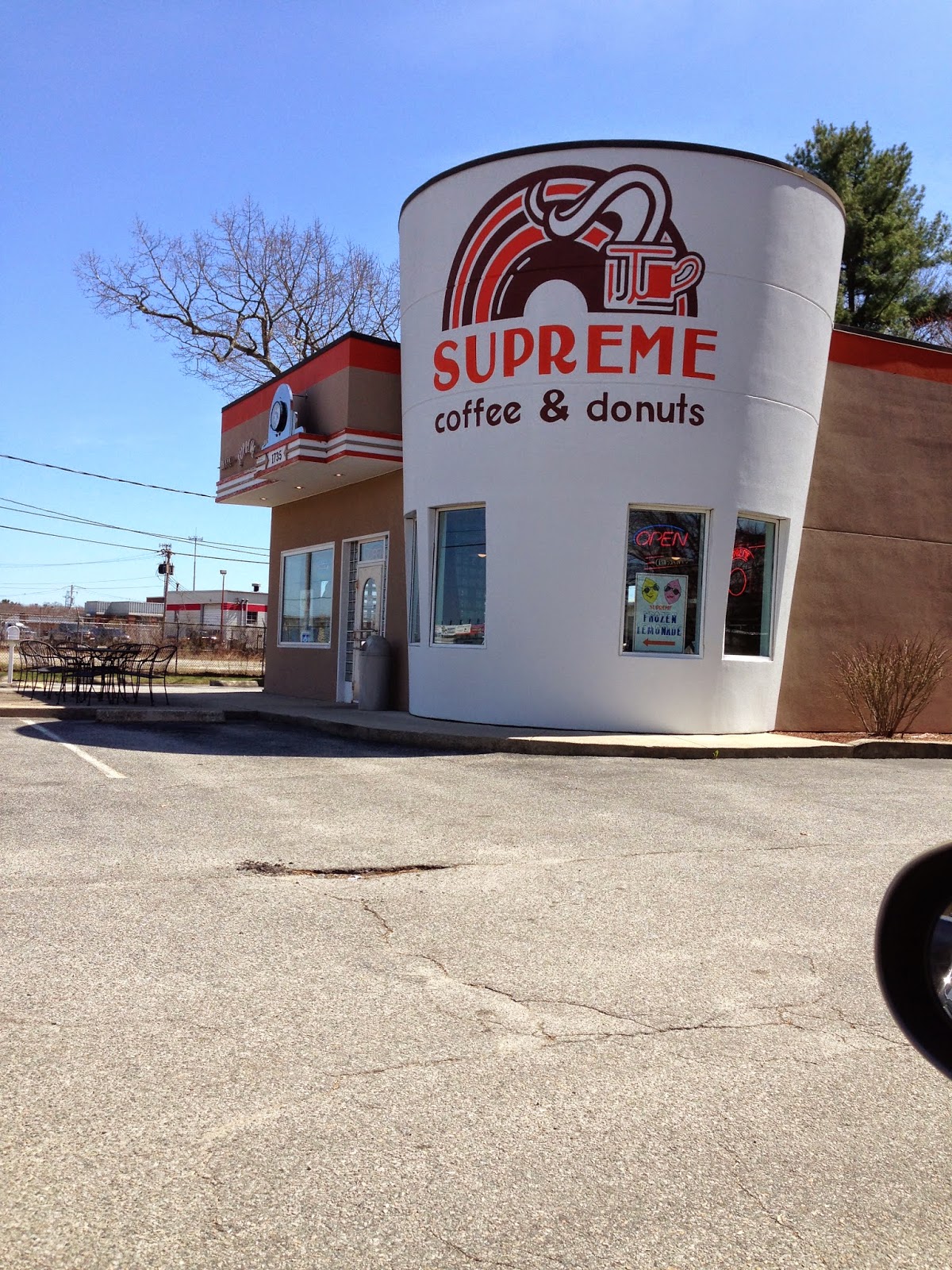 Geography of Coffee Shoppes: Supreme Coffee & Donuts -- Seekonk