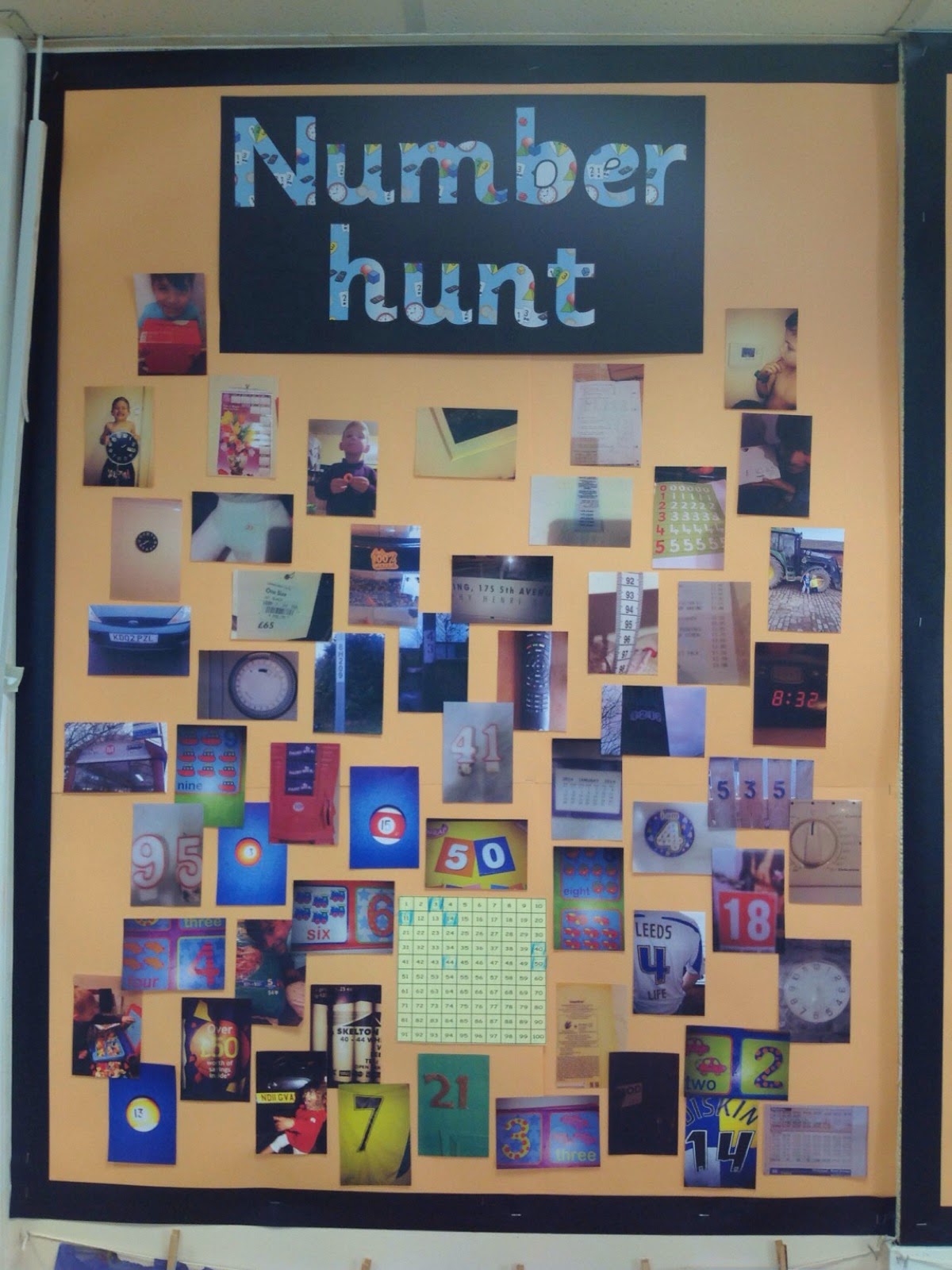 Foundation Stage Two The Number Hunt Homework