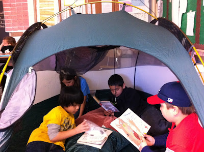 Mr. Leach's 2nd Grade: The Reading Tent
