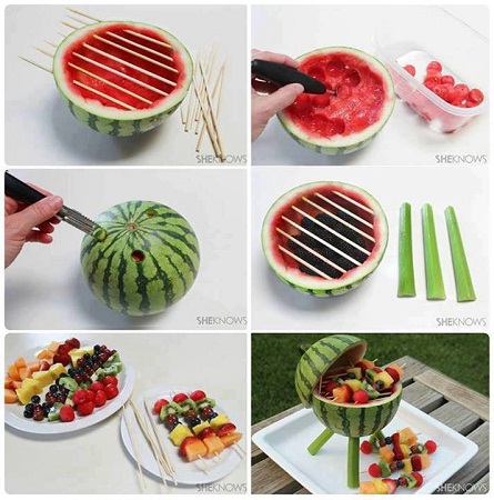 Muy Variado: Ideas para Decorar con Sandia, Buffet,
