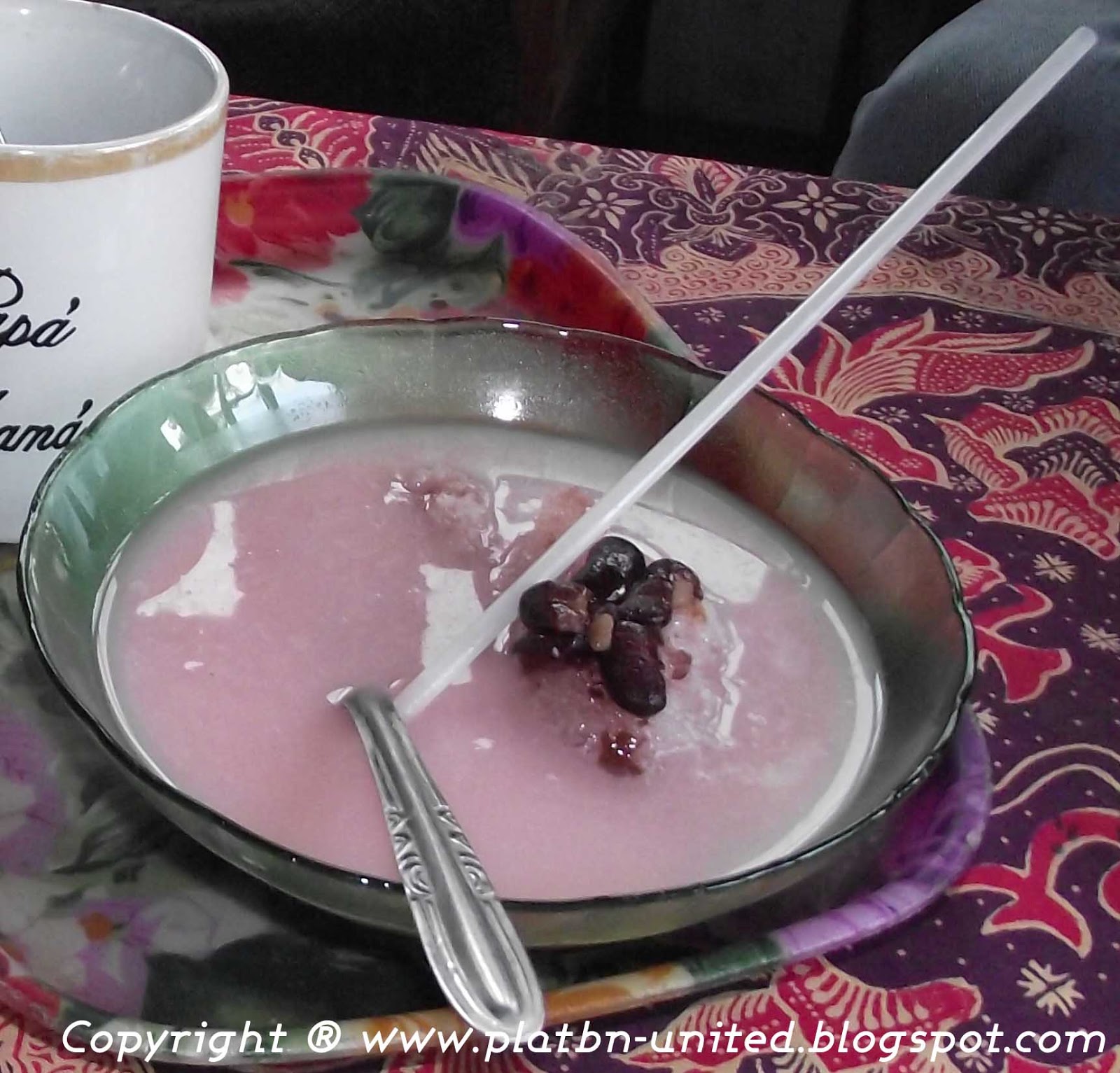 Es Kacang Merah (Minuman Khas Bangka) ~ PLAT BN UNITED