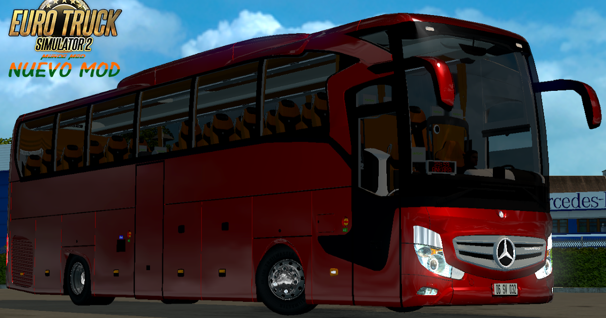 (Bus Mod) Mercedes-Benz Travego (Versión 2) - ETS 2 Mundo Mod