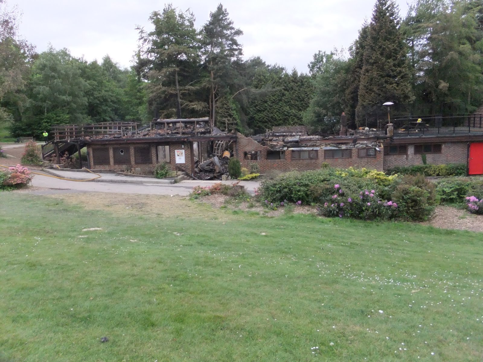 Tilgate Golf Seniors: Tilgate Golf Club Fire